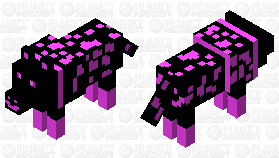 Spot the Ender Dog Minecraft Mob Skin