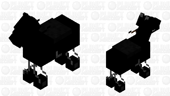 motorcycle mules Minecraft Mob Skin