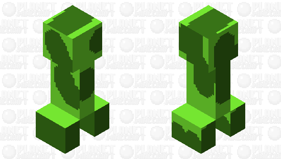 Slime creeper Minecraft Mob Skin