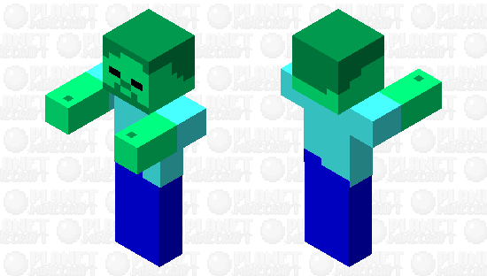 zumbi Minecraft Mob Skin