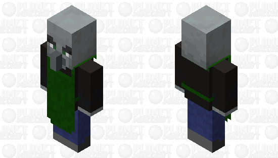 Barista Evoker Minecraft Mob Skin