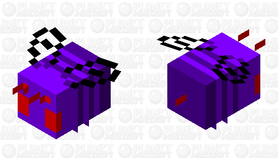 Void Bee Minecraft Mob Skin