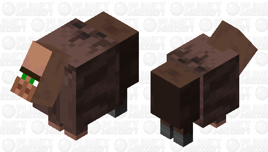 Mountain Villager Minecraft Mob Skin
