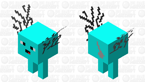 Blue Strider Minecraft Mob Skin