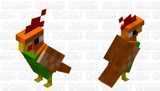 Baby Cockatrice Minecraft Mob Skin