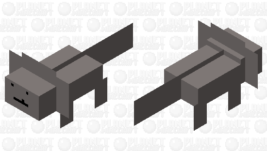 Axolotl statue Minecraft Mob Skin