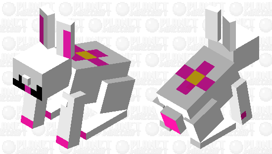 CUTE RABIT Minecraft Mob Skin