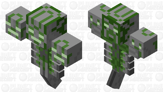 Jungle Wither Minecraft Mob Skin