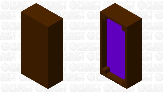 dog bed purple Minecraft Mob Skin