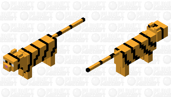Little Tiger Minecraft Mob Skin