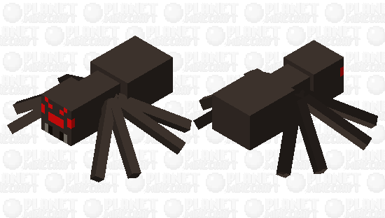 Smoothy Spider Minecraft Mob Skin