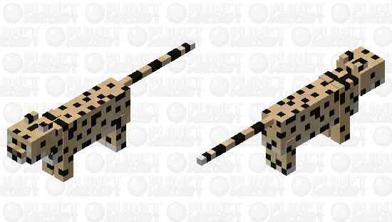 Serval Minecraft Mob Skin