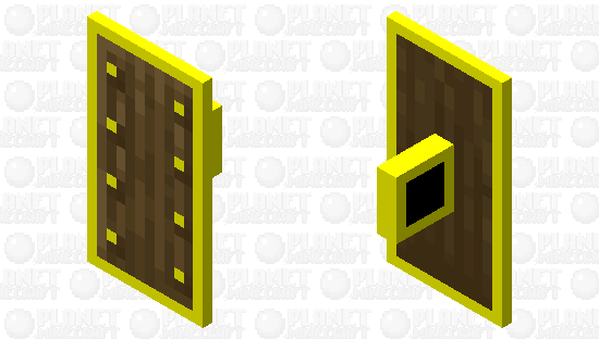 Golden Shield Minecraft Mob Skin