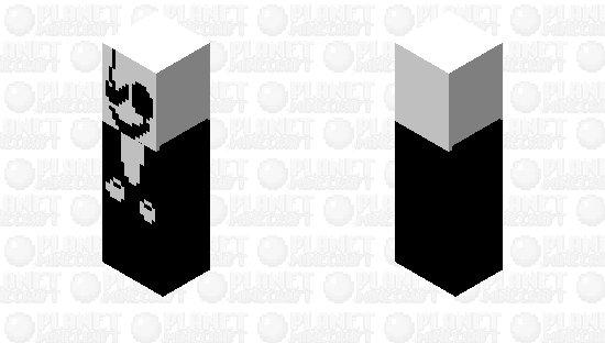 W.D gaster (Undertale) Minecraft Mob Skin