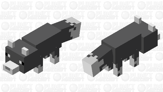 Gost fox Minecraft Mob Skin