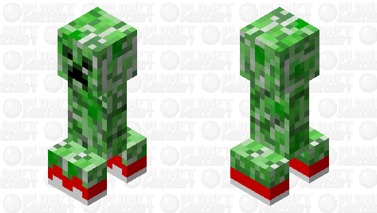 Drip creeper Minecraft Mob Skin