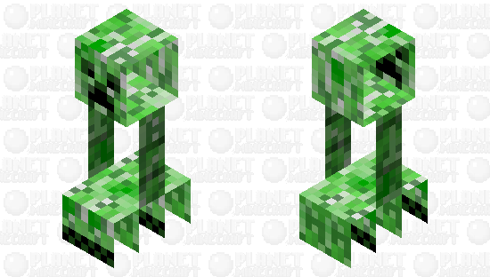Creeper cursed Minecraft Mob Skin