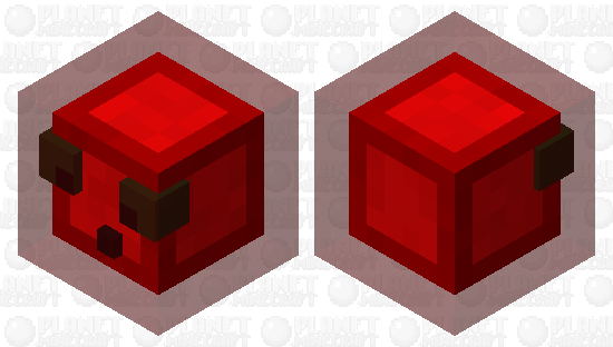Red Slime Minecraft Mob Skin