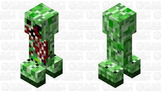 Creeper rework Minecraft Mob Skin