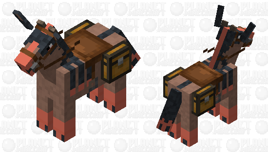 Mudsdale Donkey Minecraft Mob Skin