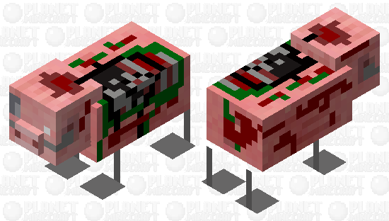 PIGBOT Minecraft Mob Skin