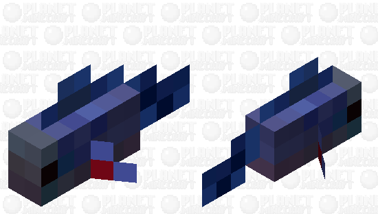 Erythrin Veiltail Betta Fish Minecraft Mob Skin