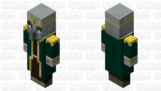 Illager Leader Minecraft Mob Skin