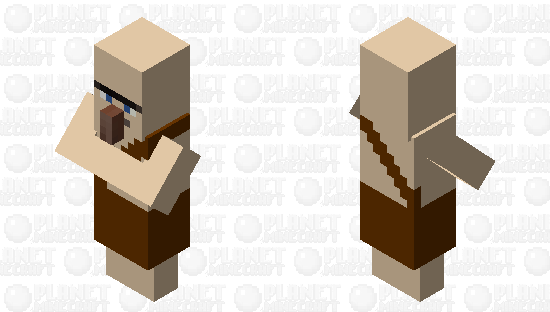 prehistorical villager Minecraft Mob Skin