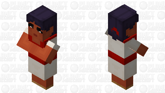Mexica Woman Minecraft Mob Skin