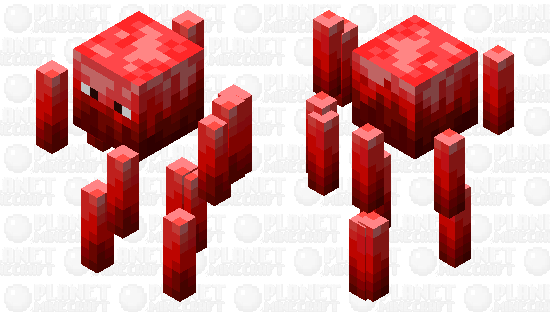 Blaze / ReTextured / Red Ruby Minecraft Mob Skin