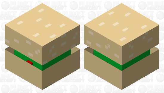 Easy sandwich Minecraft Mob Skin
