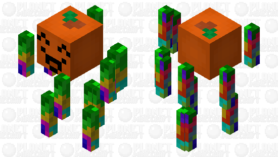 Carvin with Candies Minecraft Mob Skin