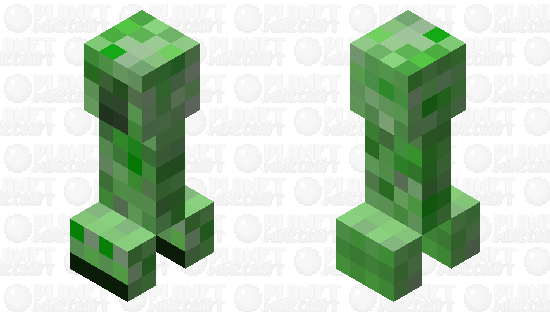 simple crepper Minecraft Mob Skin