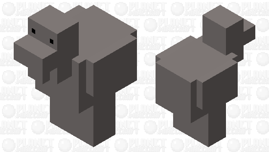 Minecraft Chicken Statue