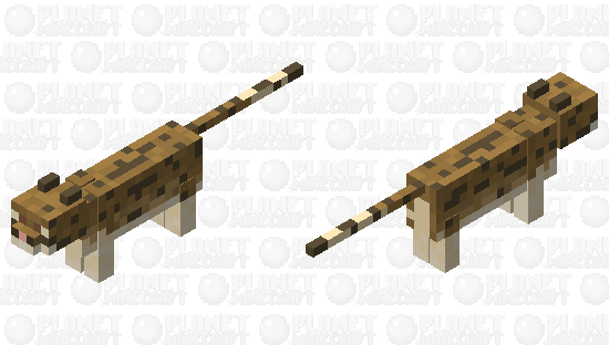 More Accurate Ocelot Minecraft Mob Skin
