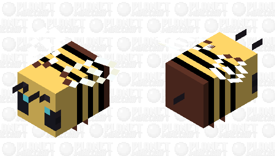 plastic bee [this finna become a texture pack] Minecraft Mob Skin