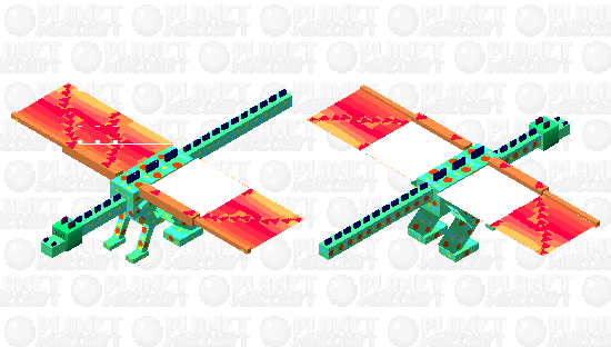 Rainwing Wings of Fire Minecraft Mob Skin