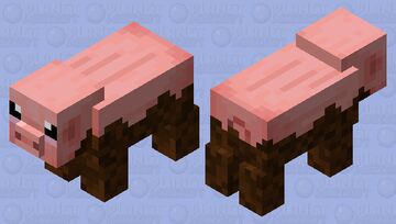 Muddy Pig Minecraft Mob Skins | Planet Minecraft Community
