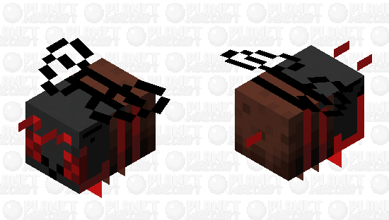 Spider bee Minecraft Mob Skin