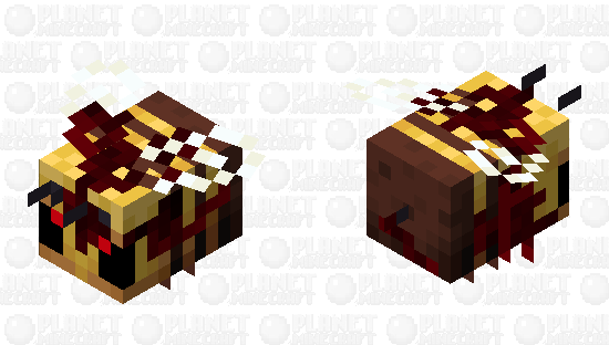 Murder Bee Minecraft Mob Skin