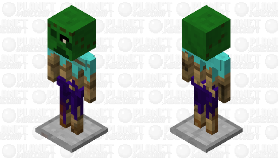 Zombie Battle Dummy Minecraft Mob Skin