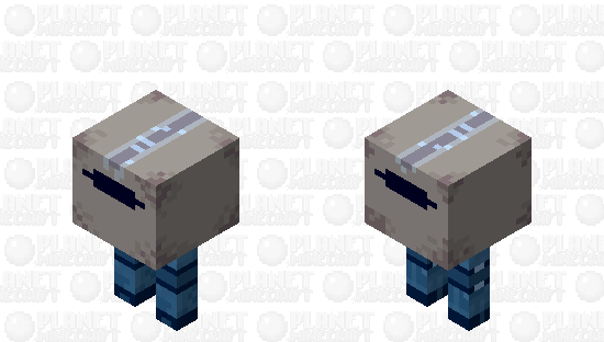 Cold Snake Strider | Metal Gear Solid Minecraft Mob Skin