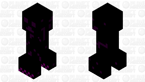 Void Creeper Minecraft Mob Skin