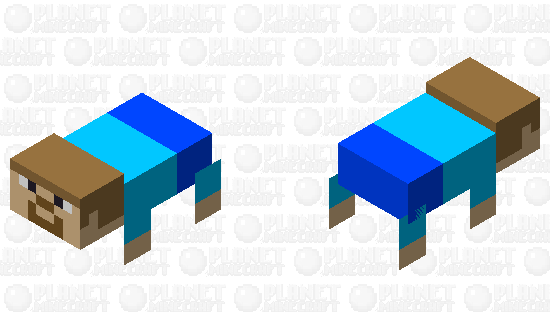 cute axolotl Minecraft Mob Skin