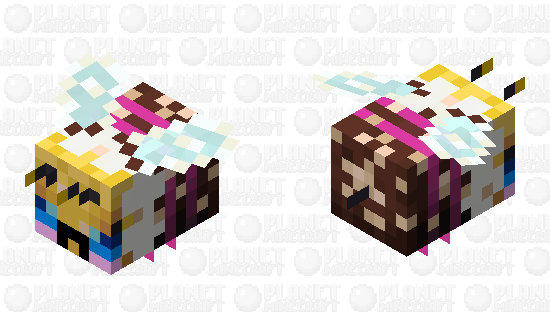 Sweeter Angry With Pollen Minecraft Mob Skin