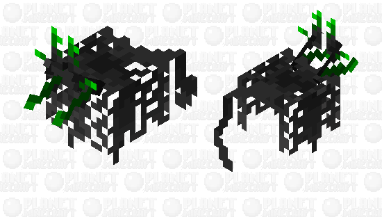 Green antennas (shooter) Minecraft Mob Skin