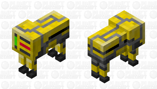 Boston Dynamics “Spot” Robot Dog Minecraft Mob Skin