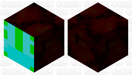 lava block but the face is different Minecraft Mob Skin