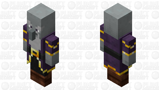 Warlock / re-texturing Minecraft Mob Skin