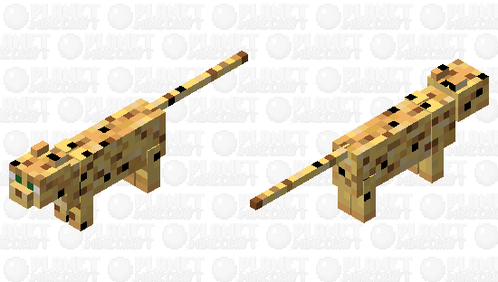 Leopard Minecraft Mob Skin
